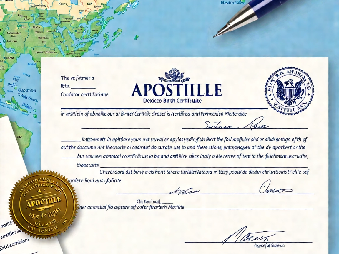 Servicios de Apostilla para Certificados de Nacimiento para Uso en ...